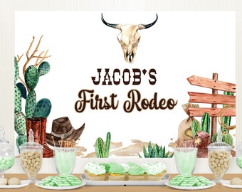 Birthday Rodeo Sign - Etsy