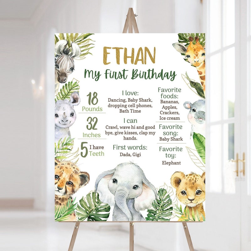 Wild One Printables - Etsy
