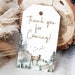 Deer Thank You Tags, Woodland Baby Shower Printables, Forest Birthday ...