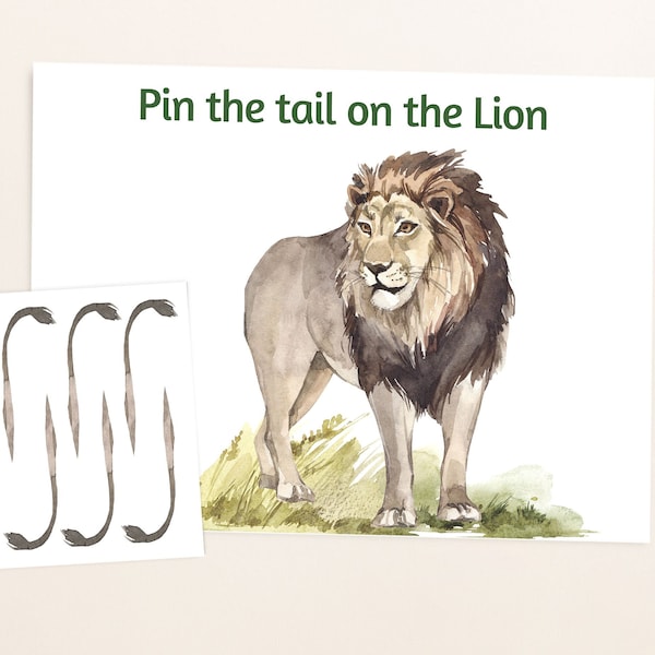 Pin the Tail On - Etsy
