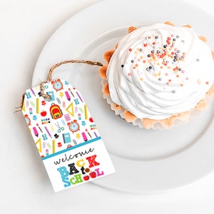 Welcome Back to School Tags Printable, Back to School Tag, Teacher Tag ...