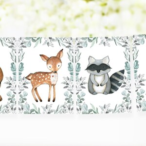 Woodland Animals Banner, Forest Baby Shower or Birthday Decorations ...
