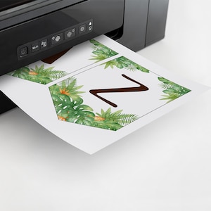 Editable Safari Banner, Custom Safari Birthday Banner, Safari Baby ...