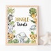 Jungle Treats Sign, Safari Table Sign, Safari Birthday Decorations ...