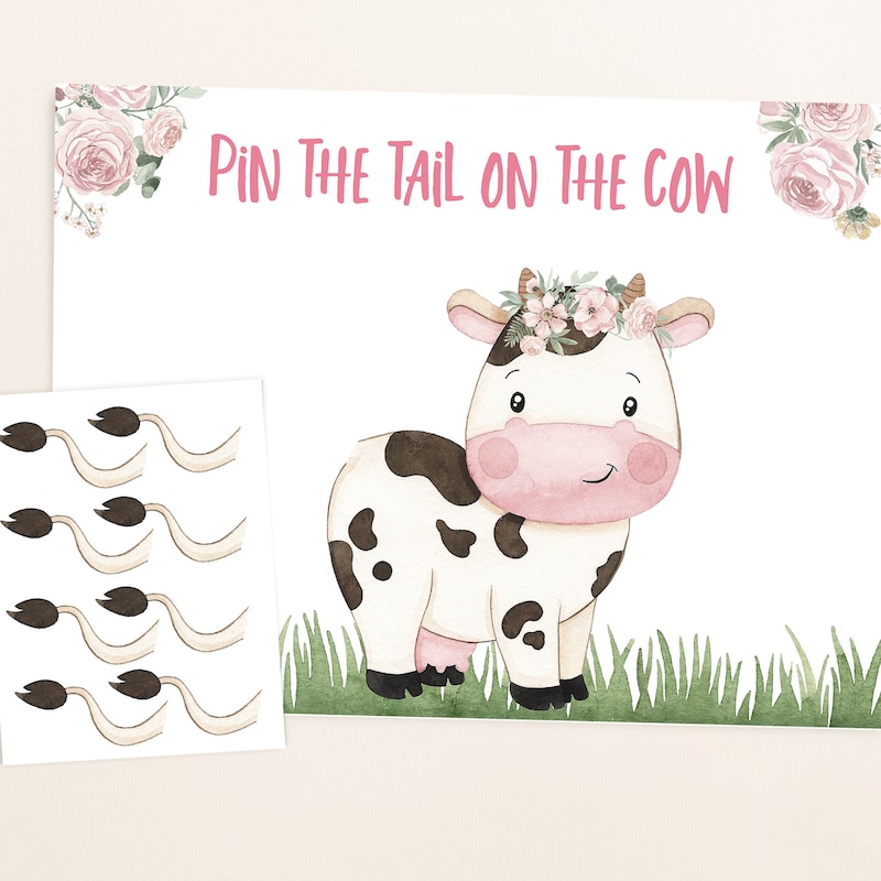 Cow Pin - Etsy