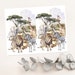 Safari Animals Bags Label Safari Gift Bags Jungle Birthday - Etsy