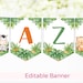 Editable Safari Banner, Custom Safari Birthday Banner, Safari Baby ...