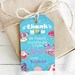 Pool Party Favor Tags, Summer Birthday Decorations, Splish Splashthank ...