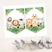 Editable Safari Banner, Custom Safari Birthday Banner, Safari Baby ...