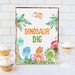 Dino Dig Table Sign Dinosaur Party Decor Dino Dig Sign Dino - Etsy
