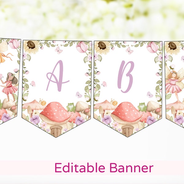 Fairy Banner - Etsy