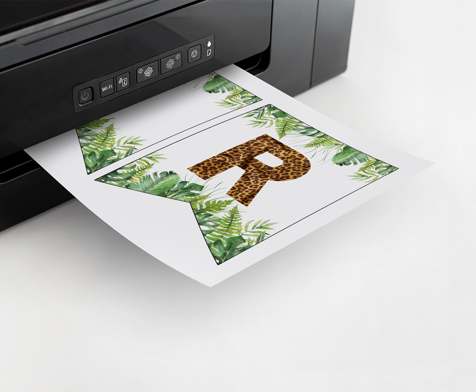 Animal Print Birthday Banner Safari Happy Birthday Banner - Etsy