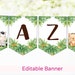 Editable Safari Banner, Custom Safari Birthday Banner, Safari Baby ...