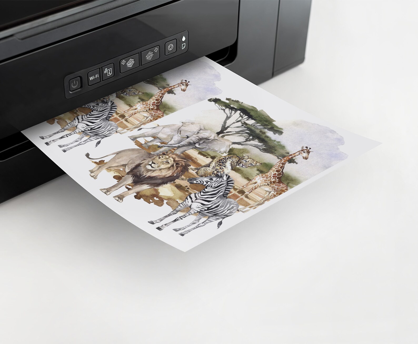 Safari Animals Bags Label Safari Gift Bags Jungle Birthday | Etsy