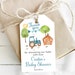 Tractor Thank You Tags Farm Thank You Tags Barnyard Baby - Etsy