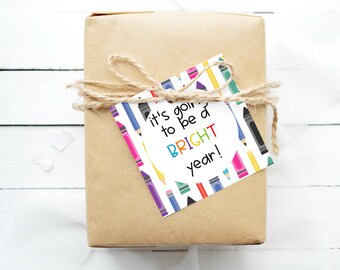 Printable Tag Back to School 2 Square - Etsy