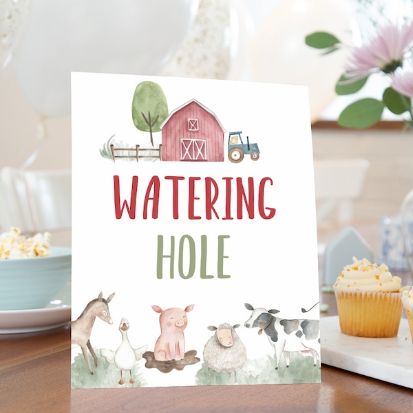 Watering Hole Sign - Etsy