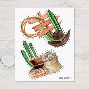 Rodeo Centerpieces, Cowboy Party Table Decor, Rodeo Birthday Cake ...