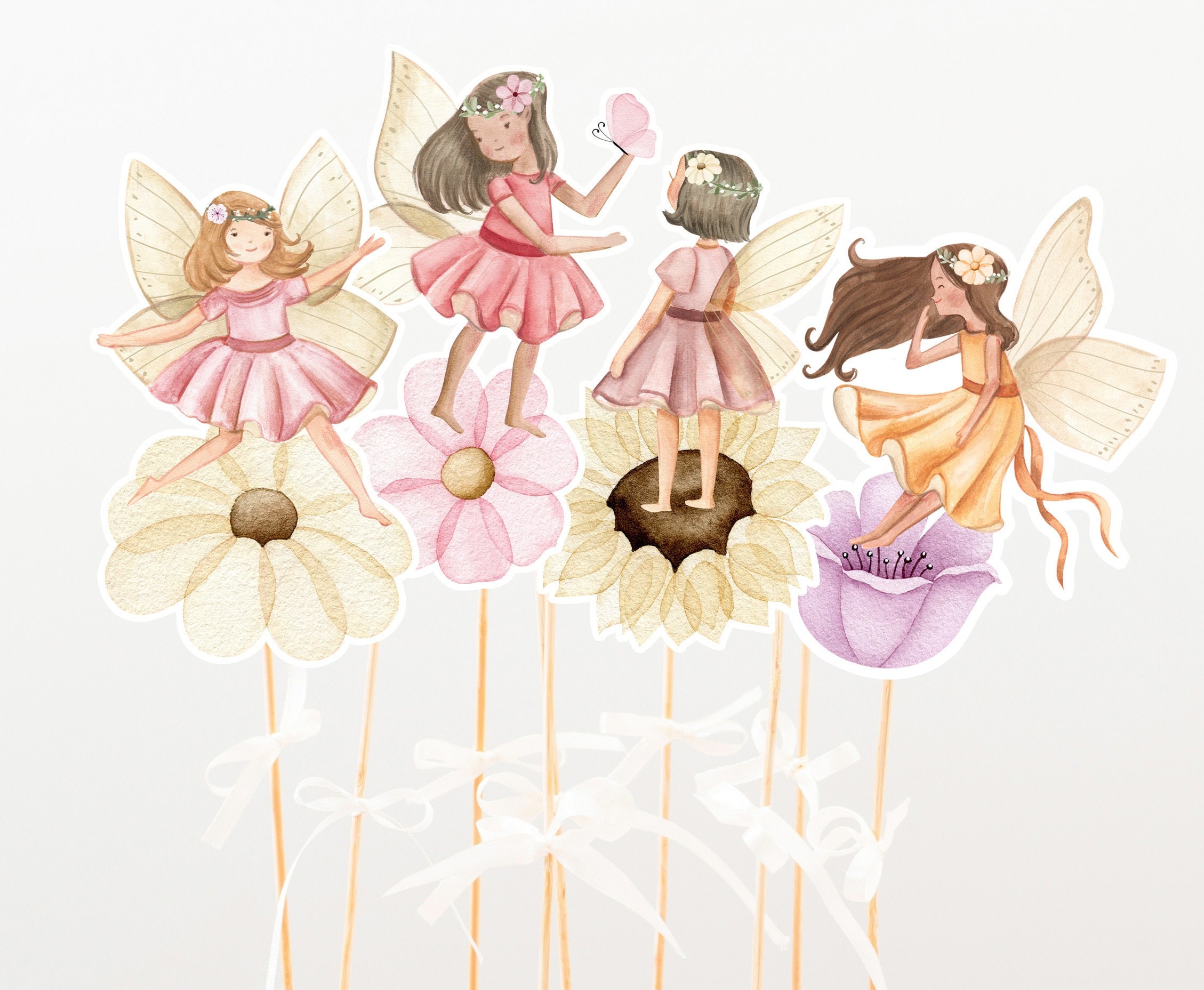 Fairy Centerpieces Floral Fairy Party Table Decor Fairy - Etsy
