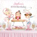 Gymnastic Birthday Backdrop Digital, Instant Download, Girl Gymnastic ...