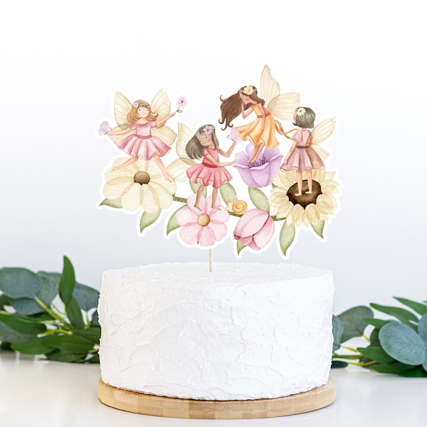 Fairy Cake Topper - Etsy