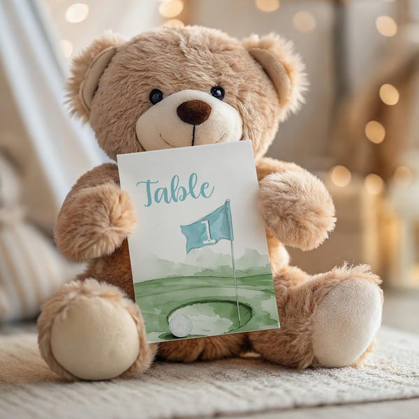 Golf Table Numbers - Etsy