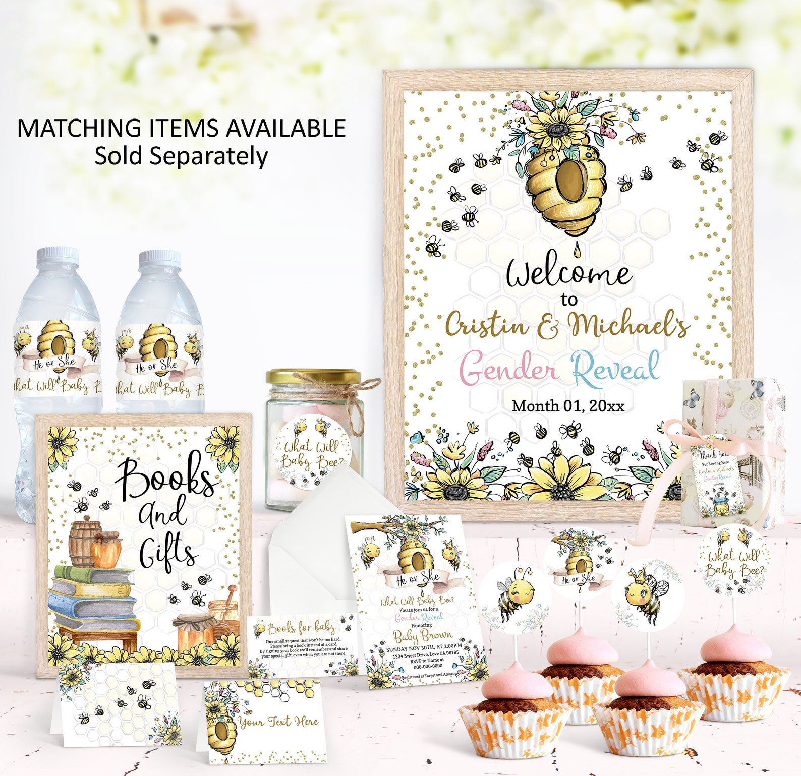 Bee Baby Shower Games Bumble Bee Baby Word Scramble | Etsy