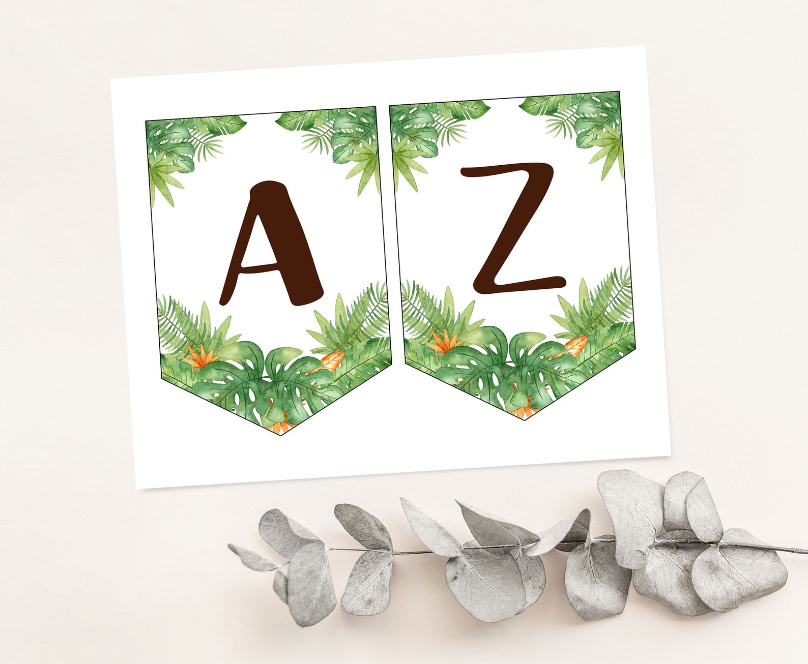 Editable Safari Banner Custom Safari Birthday Banner Safari - Etsy