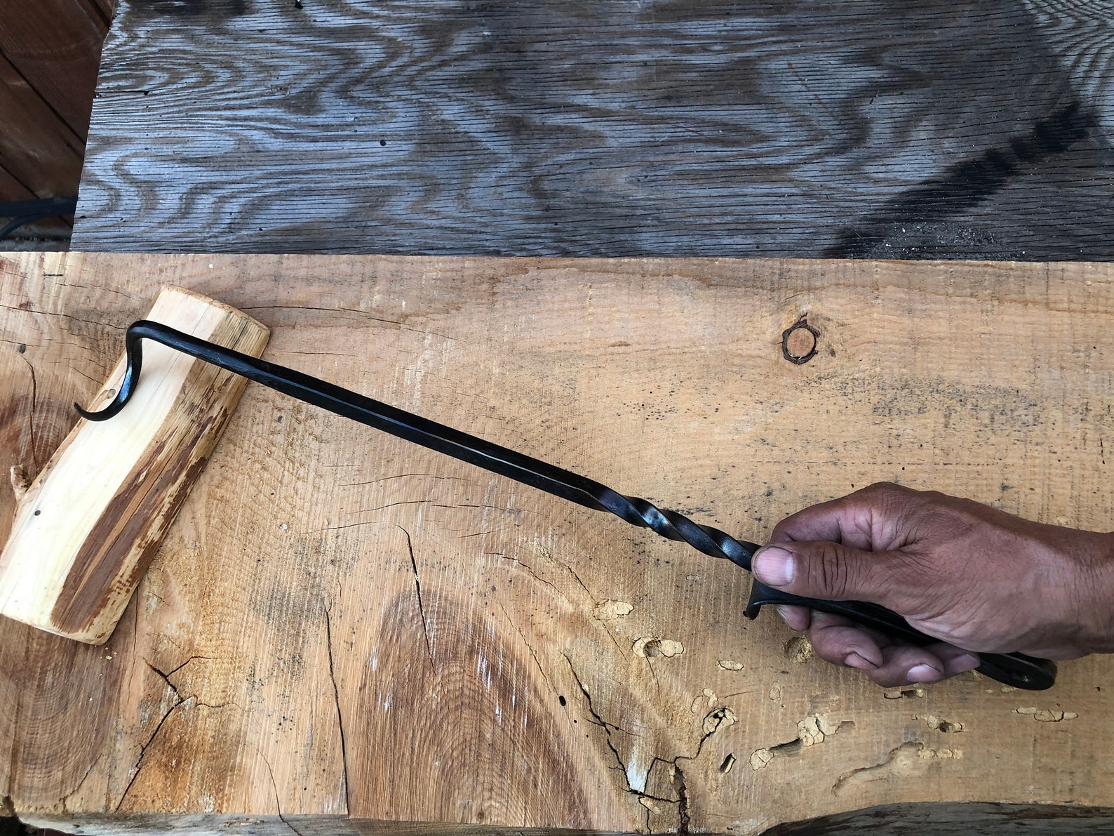 Hand Forged Steak Flipper - Etsy