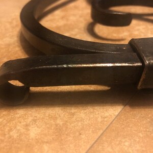 Hand Forged Scroll Trivet - Etsy