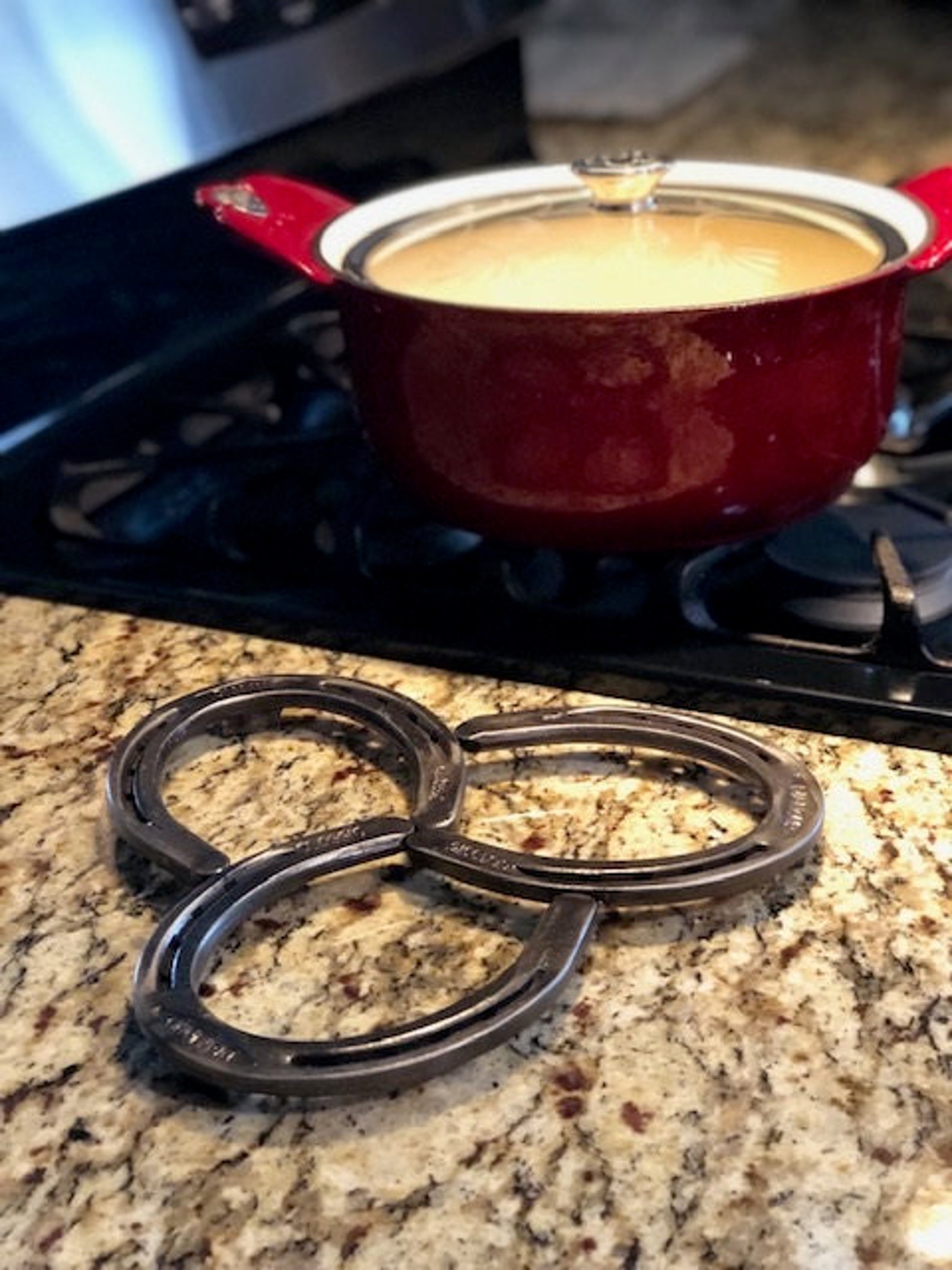 Horseshoe Counter Trivet - Etsy