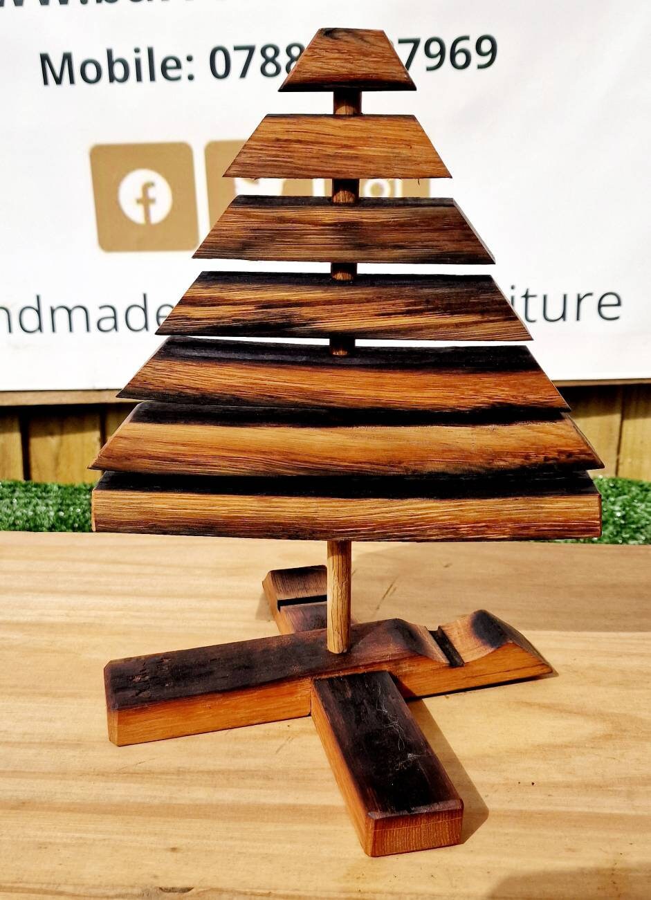 Mini Whisky Barrel Christmas Tree - Etsy UK