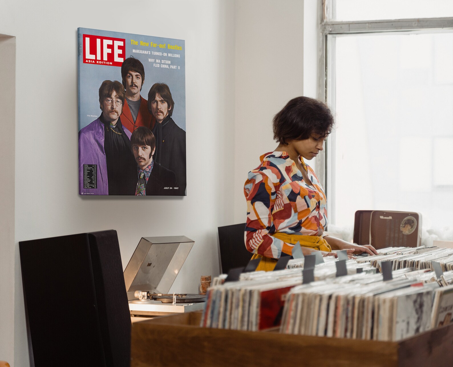 The Beatles Life Magazine 1967 Poster Print Canvas Metal - Etsy