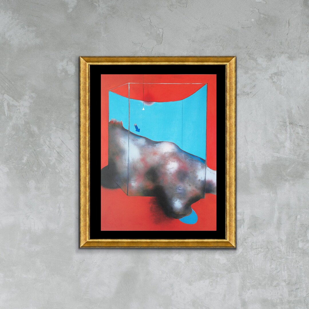 Francis Bacon, Sand Dune 1983 Poster Exclusive Framed Canvas Print ...