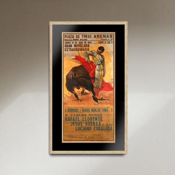 Plaza De Toros Poster - Etsy