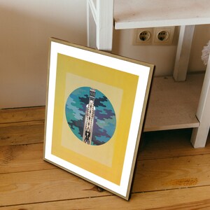 Erté Artwork L'indifference Poster Print Framed Canvas, Erte Poster ...