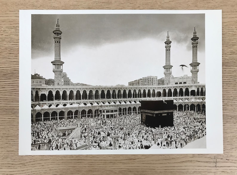 Buy The Kaaba, Al-ka'bah, the Cube, Ka'bah Photo Print Canvas, Kaabah ...