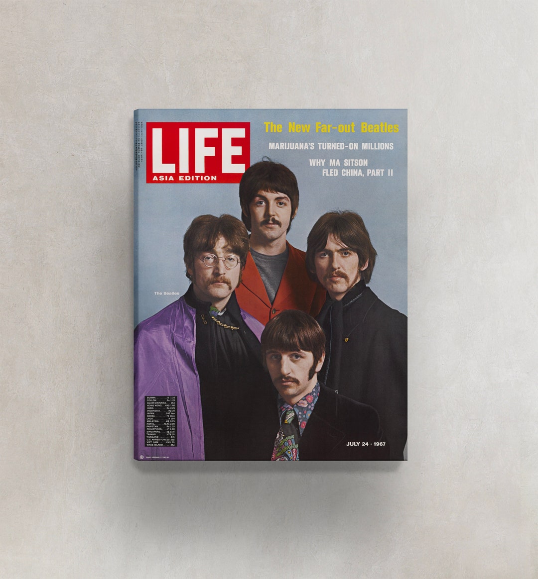 The Beatles Life Magazine (1967) Poster Print - Etsy