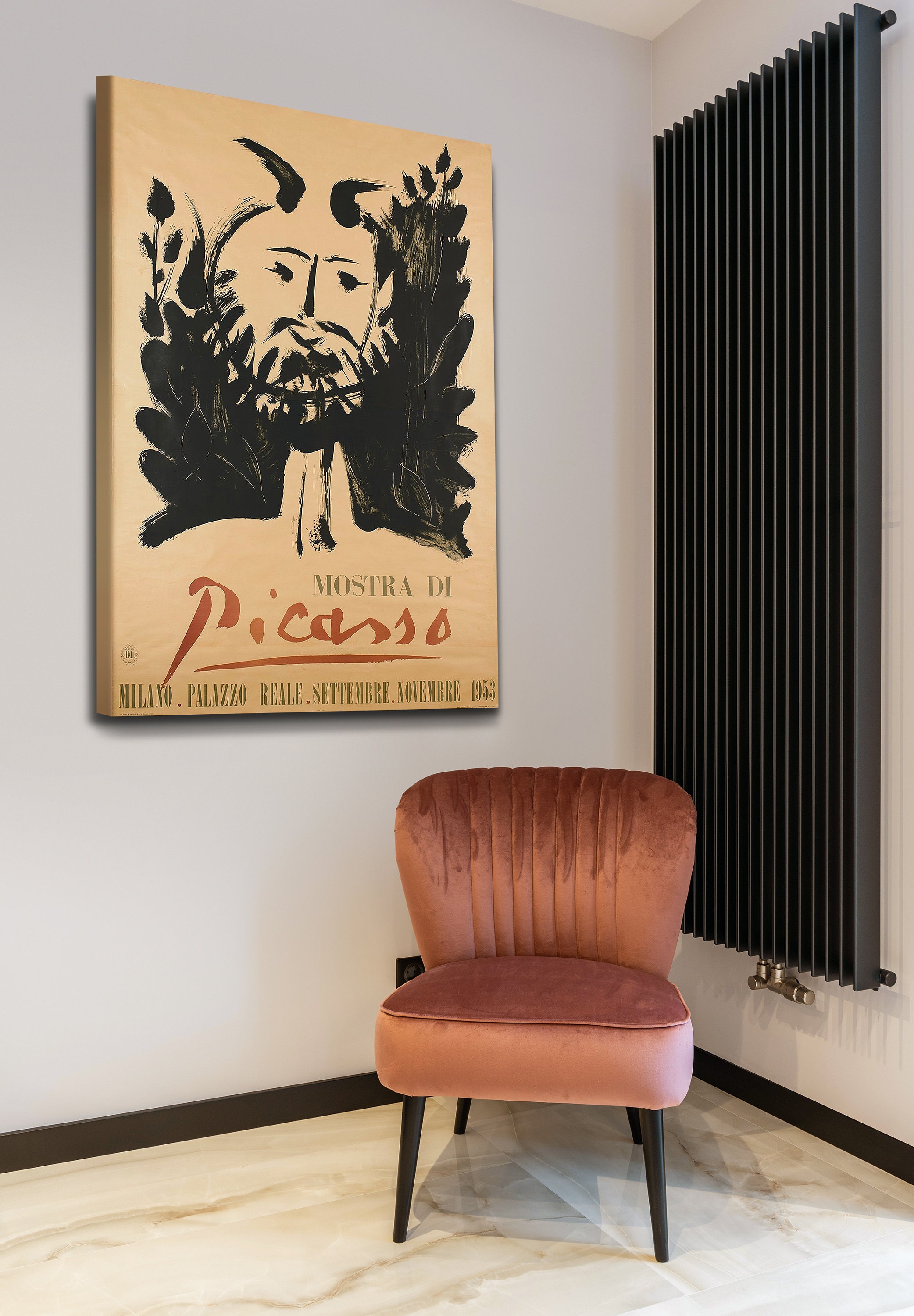 Pablo Picasso Faun Vintage Poster Print Canvas Picasso - Etsy