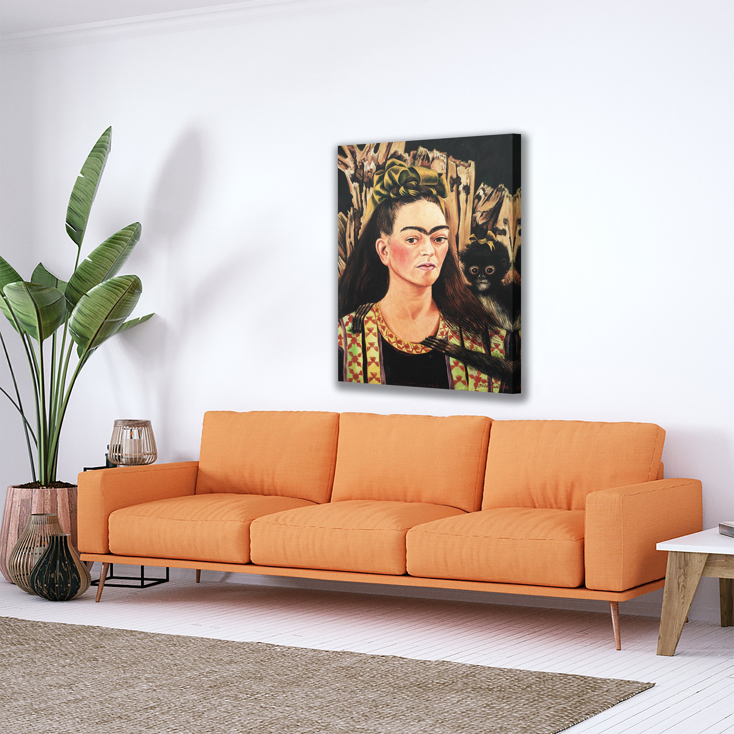 Frida Kahlo Selbstportrait Leinwand Wand Kunst Dekoration - Etsy.de