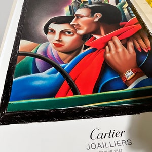 Cartier, Joalliers Depuis 1847 Poster Print Framed Canvas ...