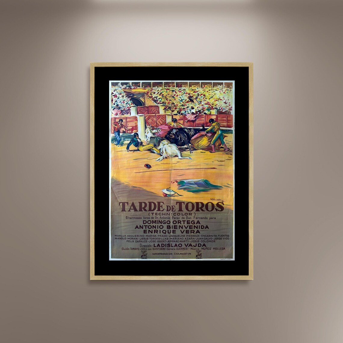 Tarde De Toros Poster: Spanish Bullfighting, Pamplona Travel Print - Etsy