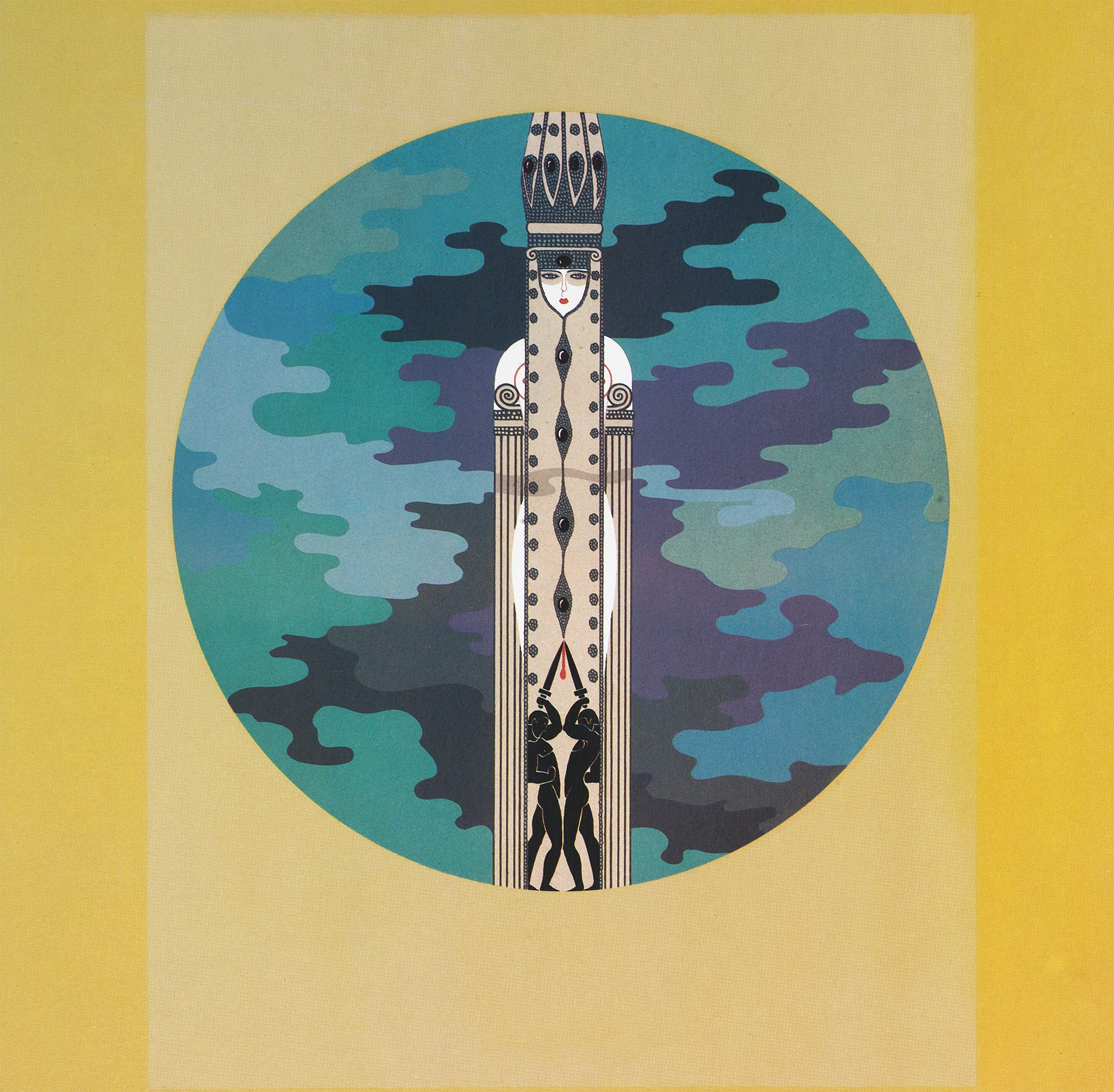 Erté Artwork L'indifference Poster Print Framed Canvas - Etsy