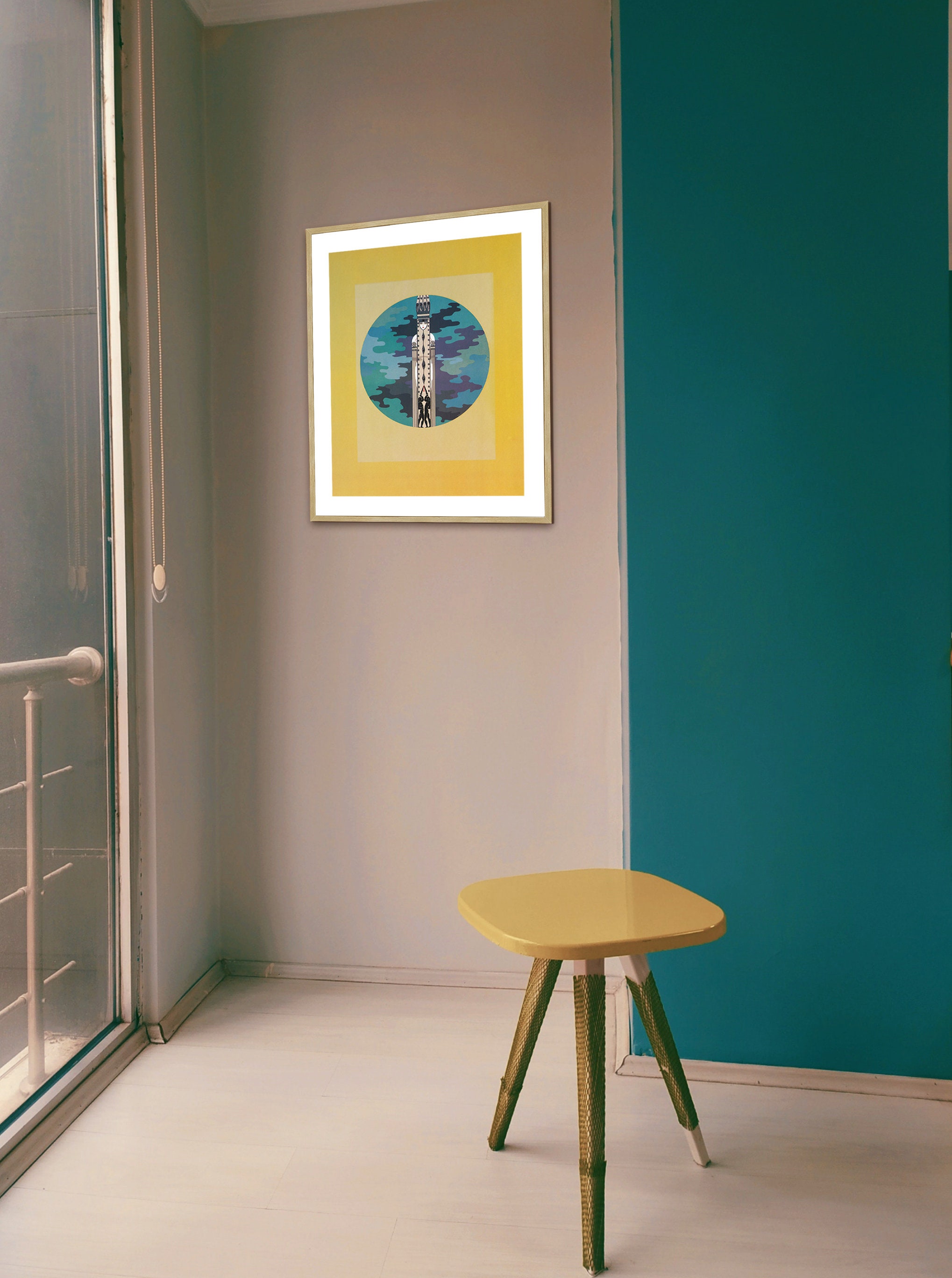 Erté Artwork L'indifference Poster Print Framed Canvas - Etsy