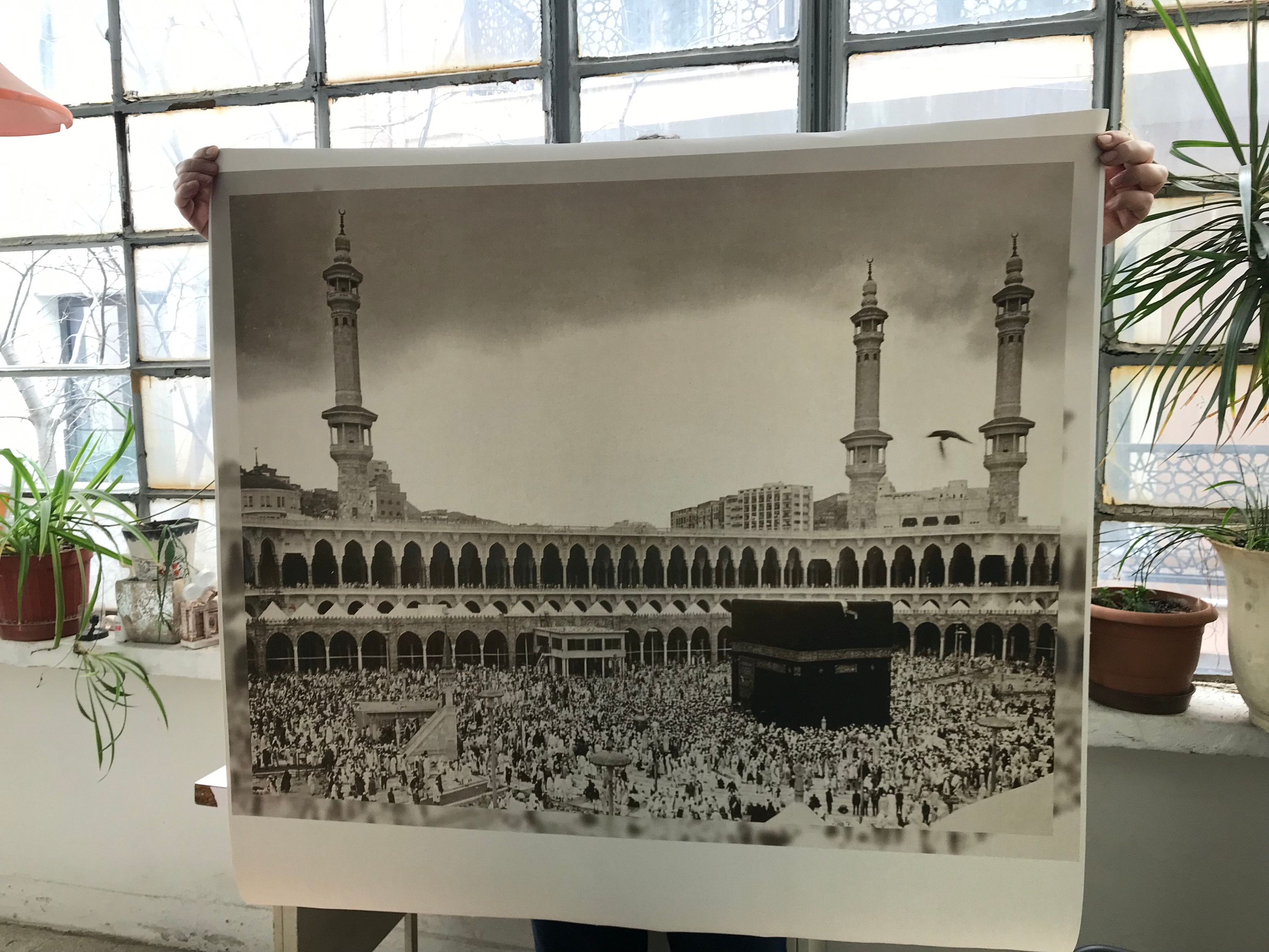 The Kaaba, Al-ka'bah, the Cube, Ka'bah Photo Print Canvas, Kaabah Art ...