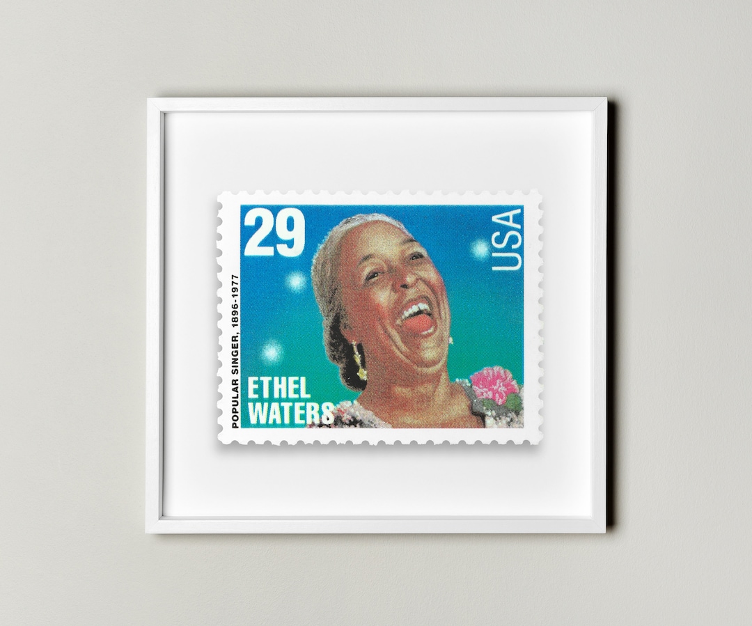 Ethel Waters, Popular Singer Musical Jazz Stamp Postage Picture Poster ...