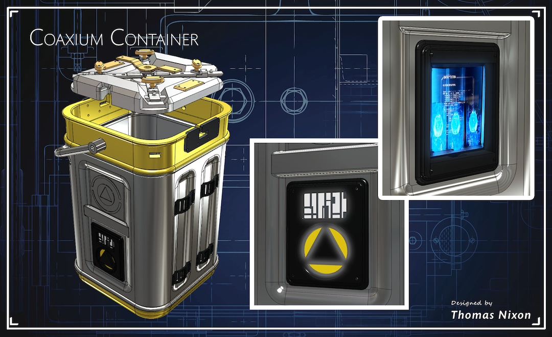 3D Files of Star Wars Coaxium and Coaxium Container - Etsy