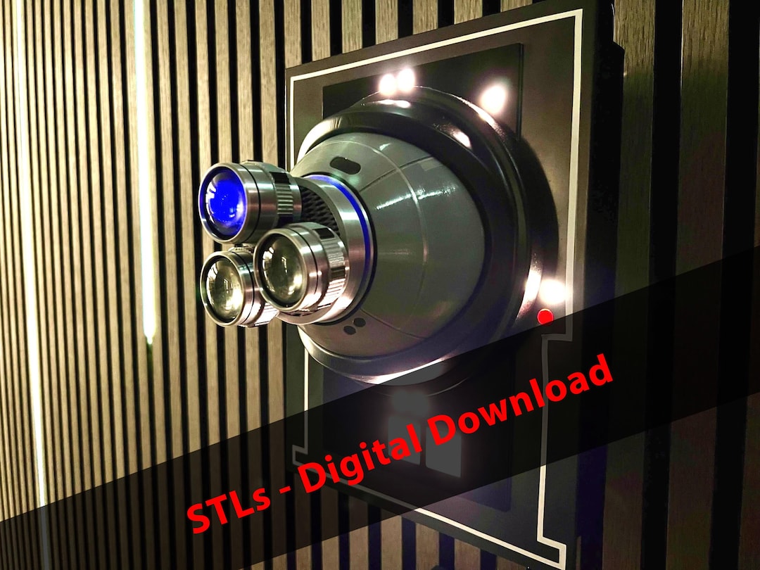 Stls* Star Wars Inspired Voice Activated Panel Droid From the Andor ...
