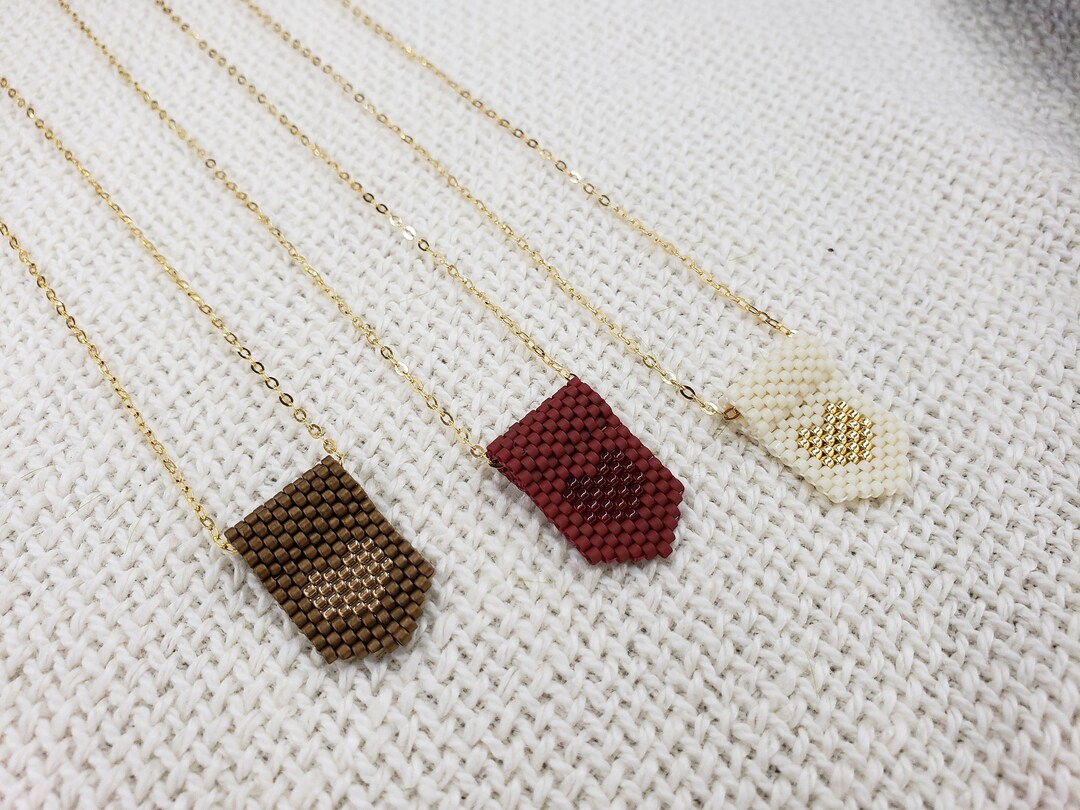 Sweetheart Tab Necklace - Etsy