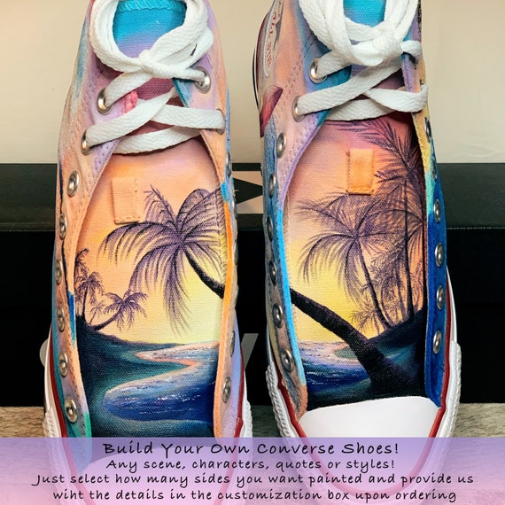 Build Your Own Custom Painted Converse - Etsy